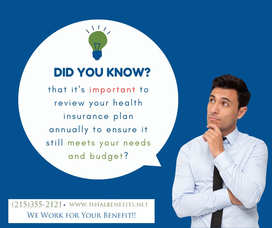 Annual Health Insurance Check-Up: Don’t Miss Out! – Total Benefit ...